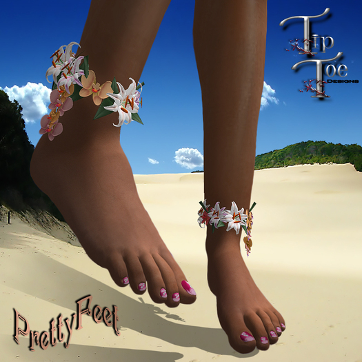 Second Life Marketplace Tiptoe Bare Feet Hawaii Pretty Feet Range